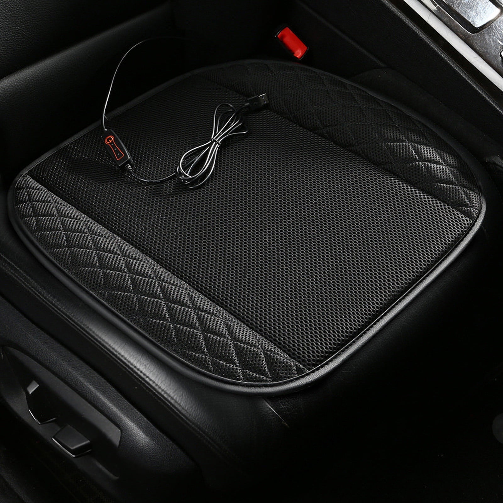 Universal Ventilated Car Seat Cushion with USB Interface Quick Cooling ...