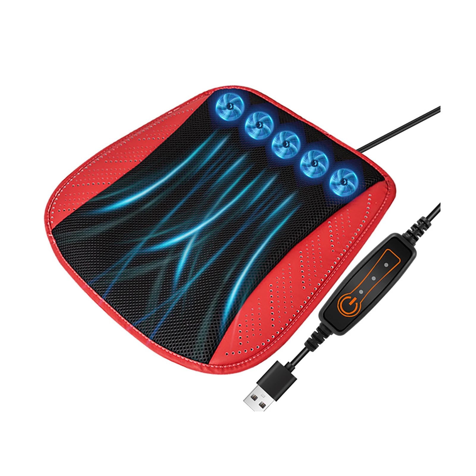 Universal Ventilated Seat Cushion for Long Drives with USB Powered Fan ...