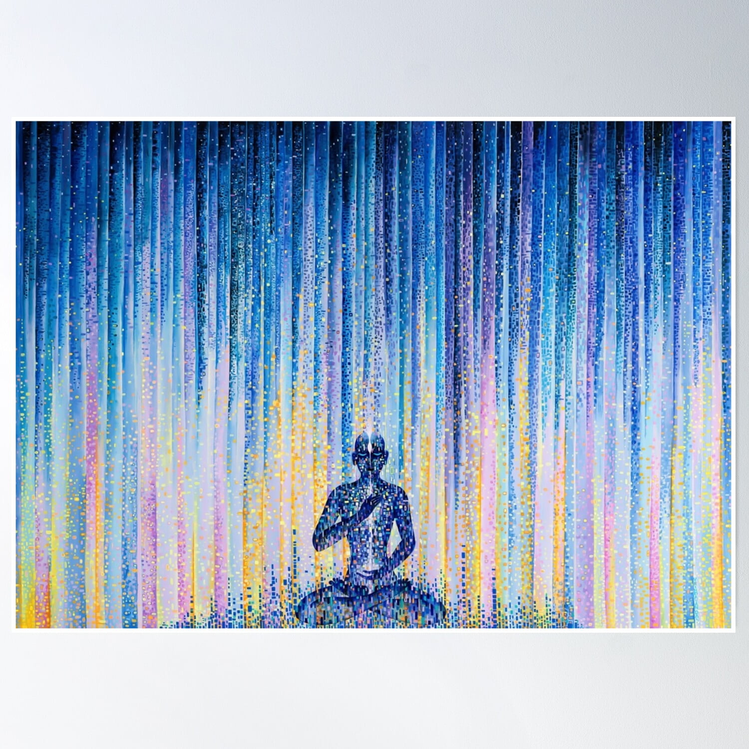 Universal Vibration Poster Wall Art, Modern Wall Decor, 8x12 UNFRAMED ...