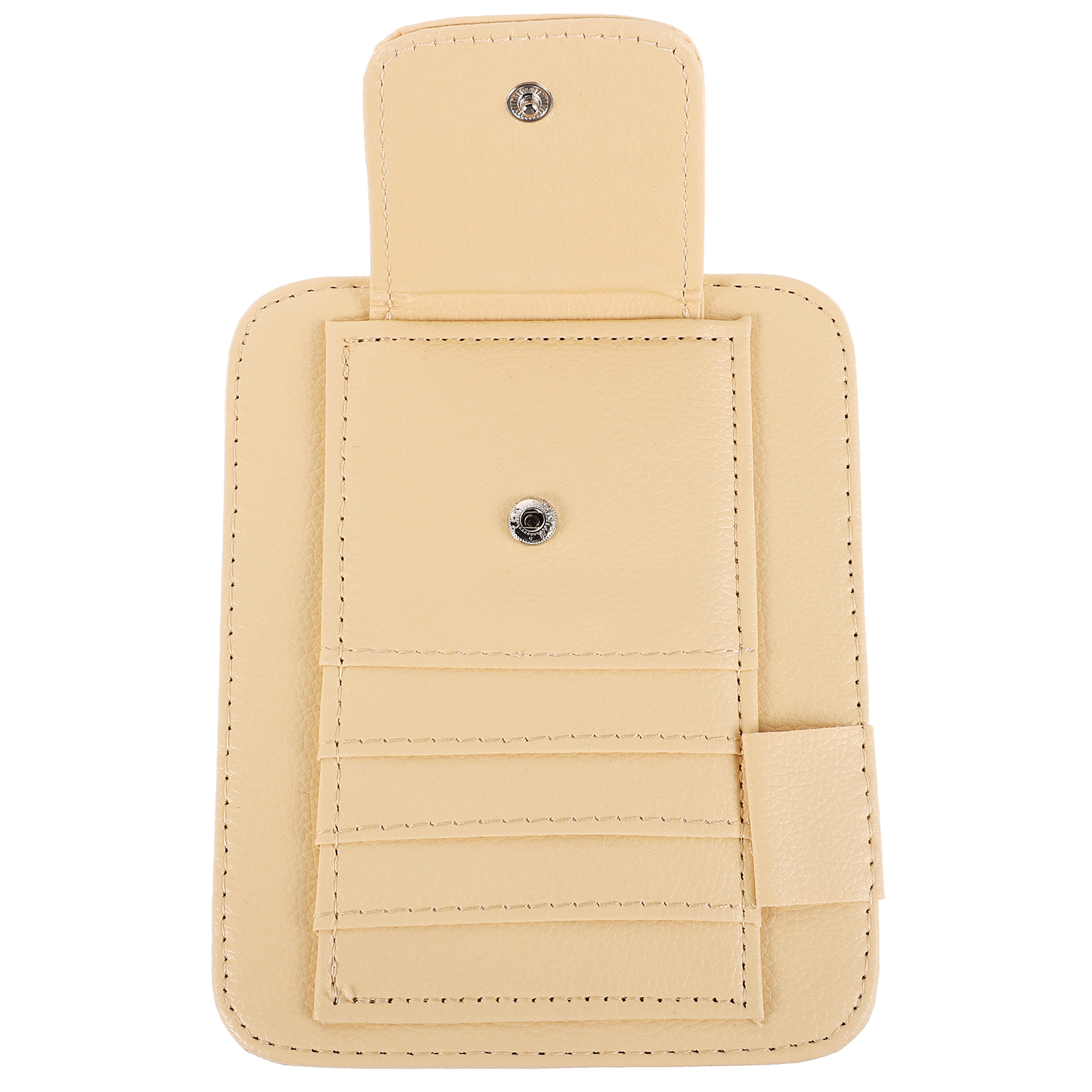 OFFIGAM Visor Organizer Beige with Sunglasses Case Document and Pen ...