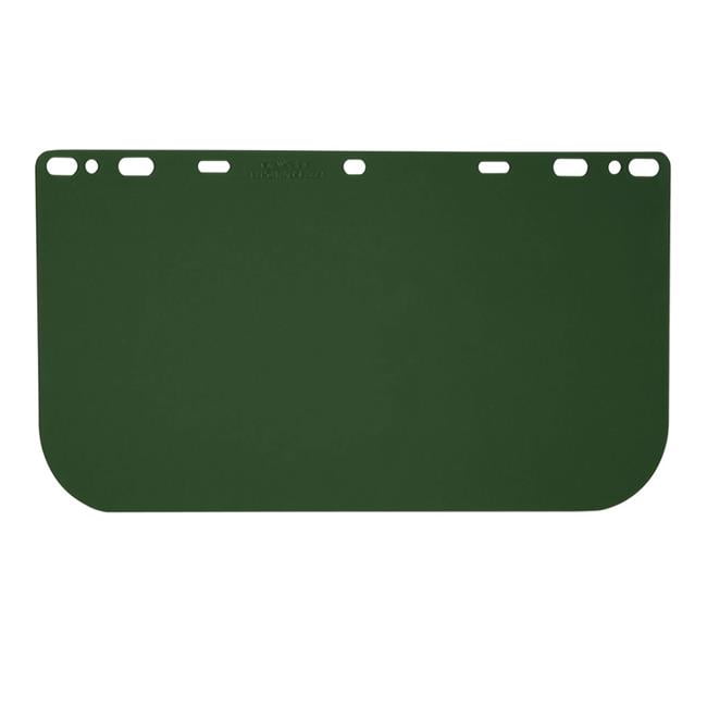 Universal Visor Safety Faceshield, Dark Green - Walmart.com