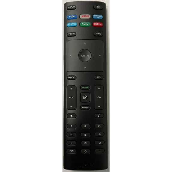 Universal Vizio Smart Tv Remote Replaces All Vizio Remotes Vizio Xrt112