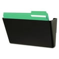Universal Wall File, Add-on Pocket, Plastic, Black -UNV08122 - Walmart.com