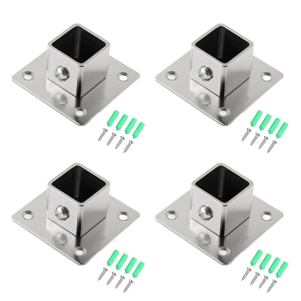 Universal Wall Mounted Pipe Bracket Heavy Duty Steel Construction Side ...