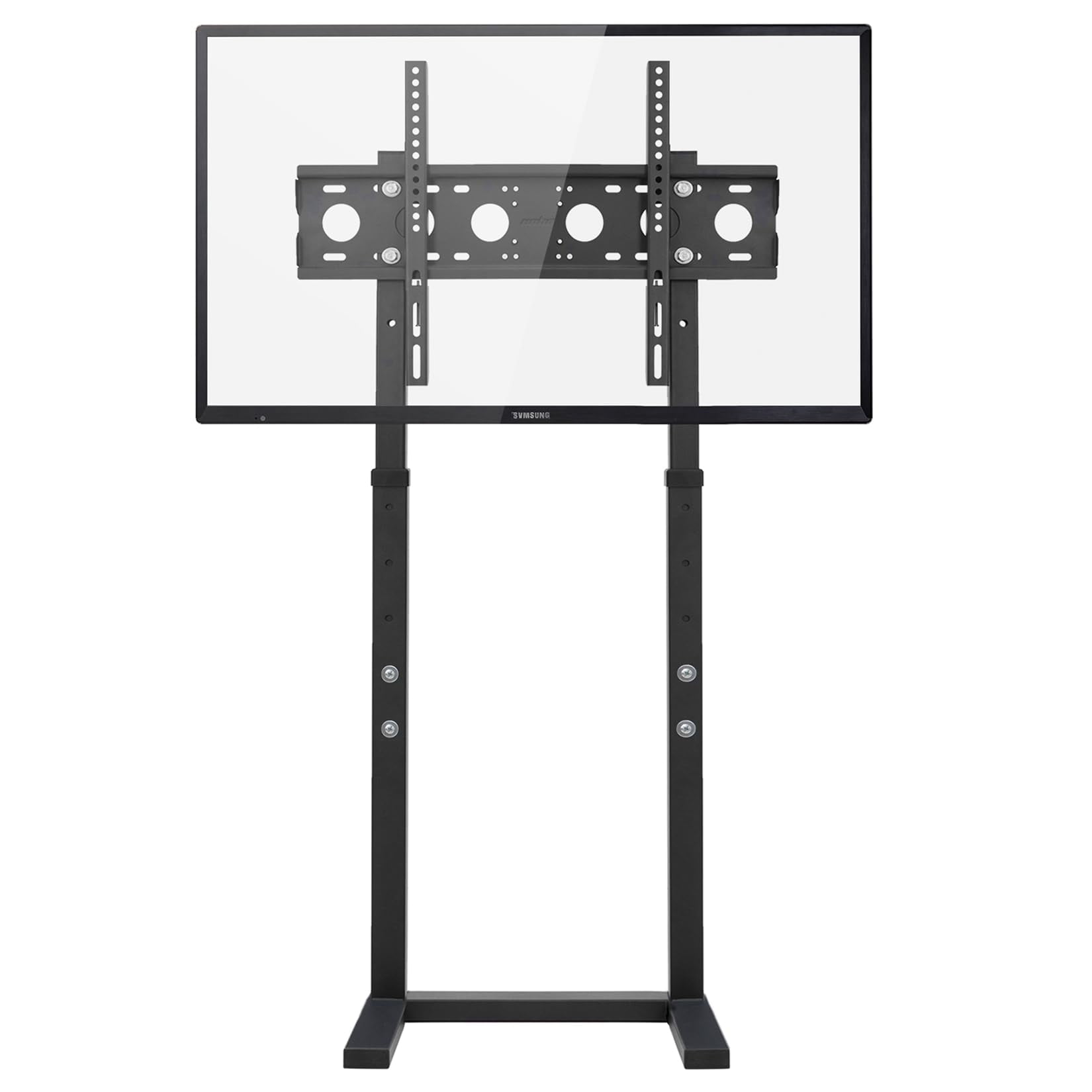 Universal Against The Wall TV Stand Floor: Free Standing Mount Stand ...
