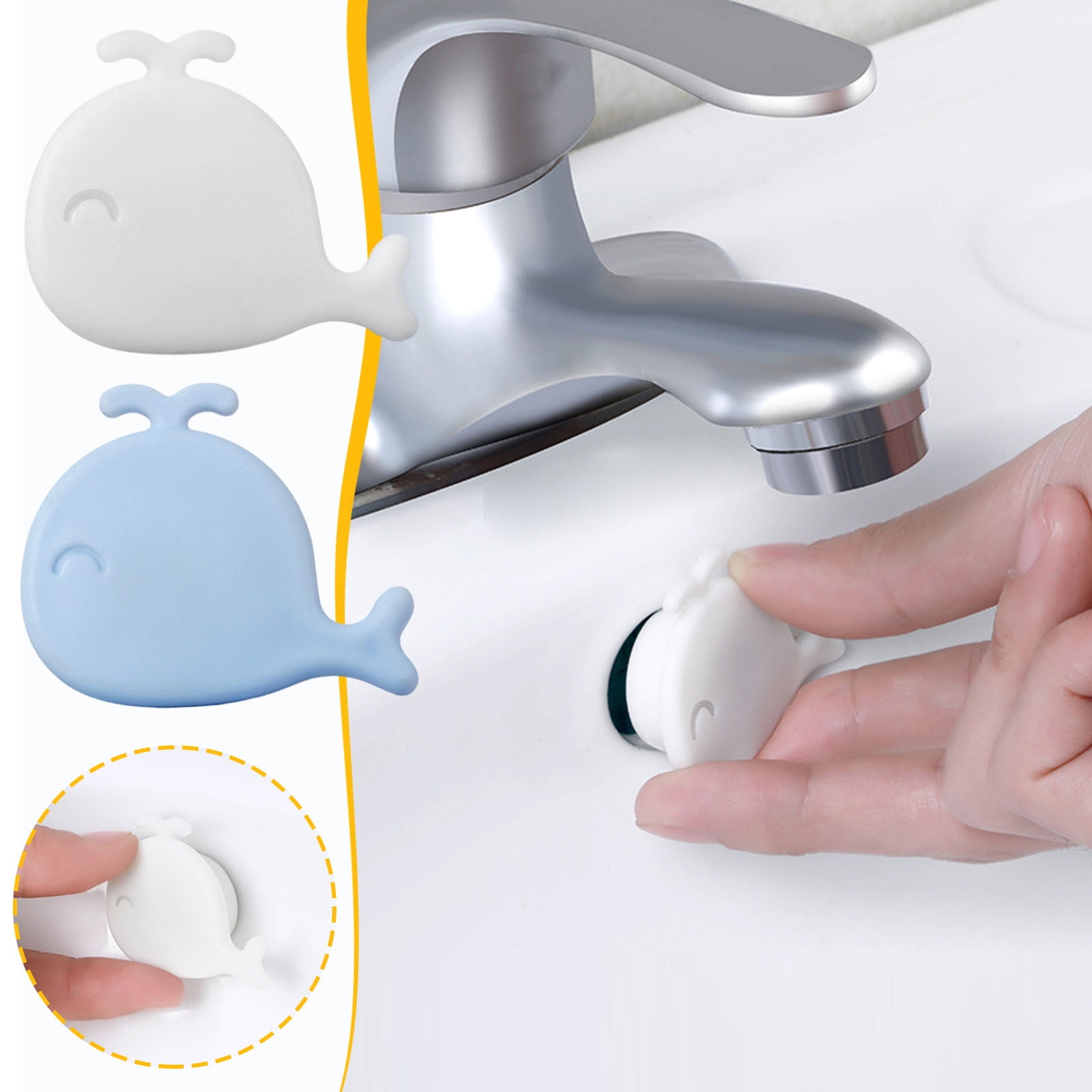 Universal Washbasin Plug Cover | Waterproof Leak Proof Sink Stopper for ...