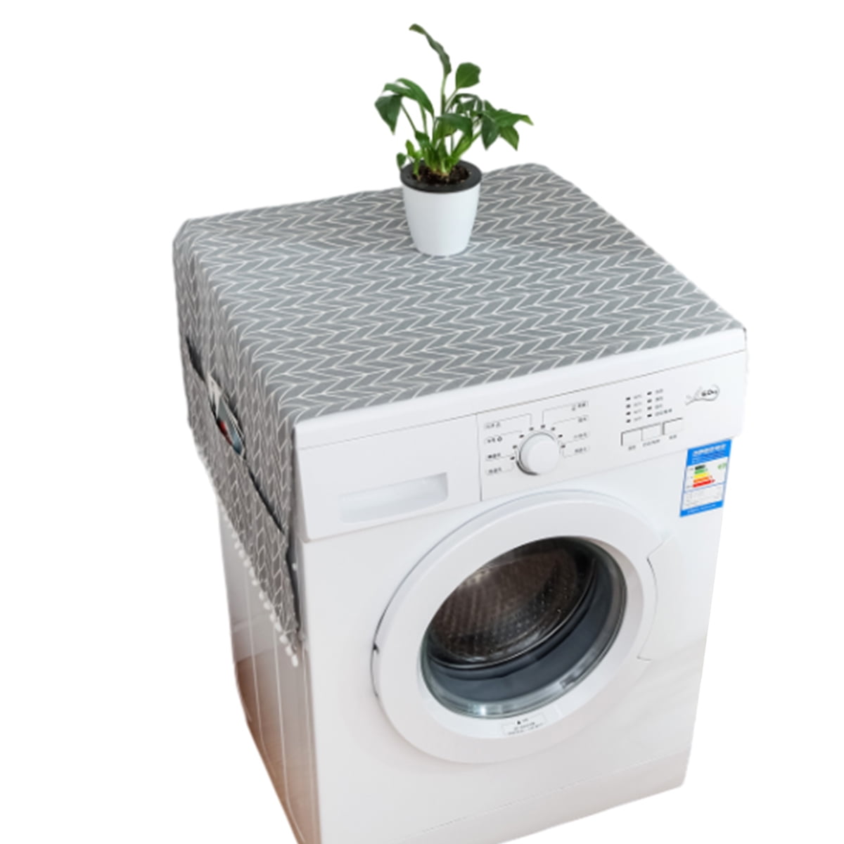 Universal Washer & Dryer Cover, Top Protector with Pockets, Includes ...