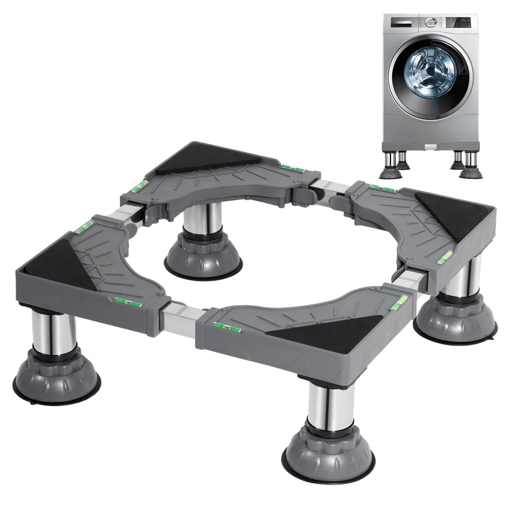 Universal Washing Machine Base Stand with Adjustable Height, Laundry ...