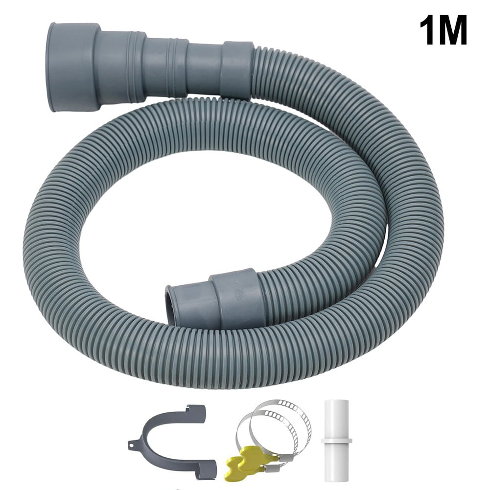 Universal Washing Machine Dishwasher Drain Hose 70cm-2M Flexible Pp ...