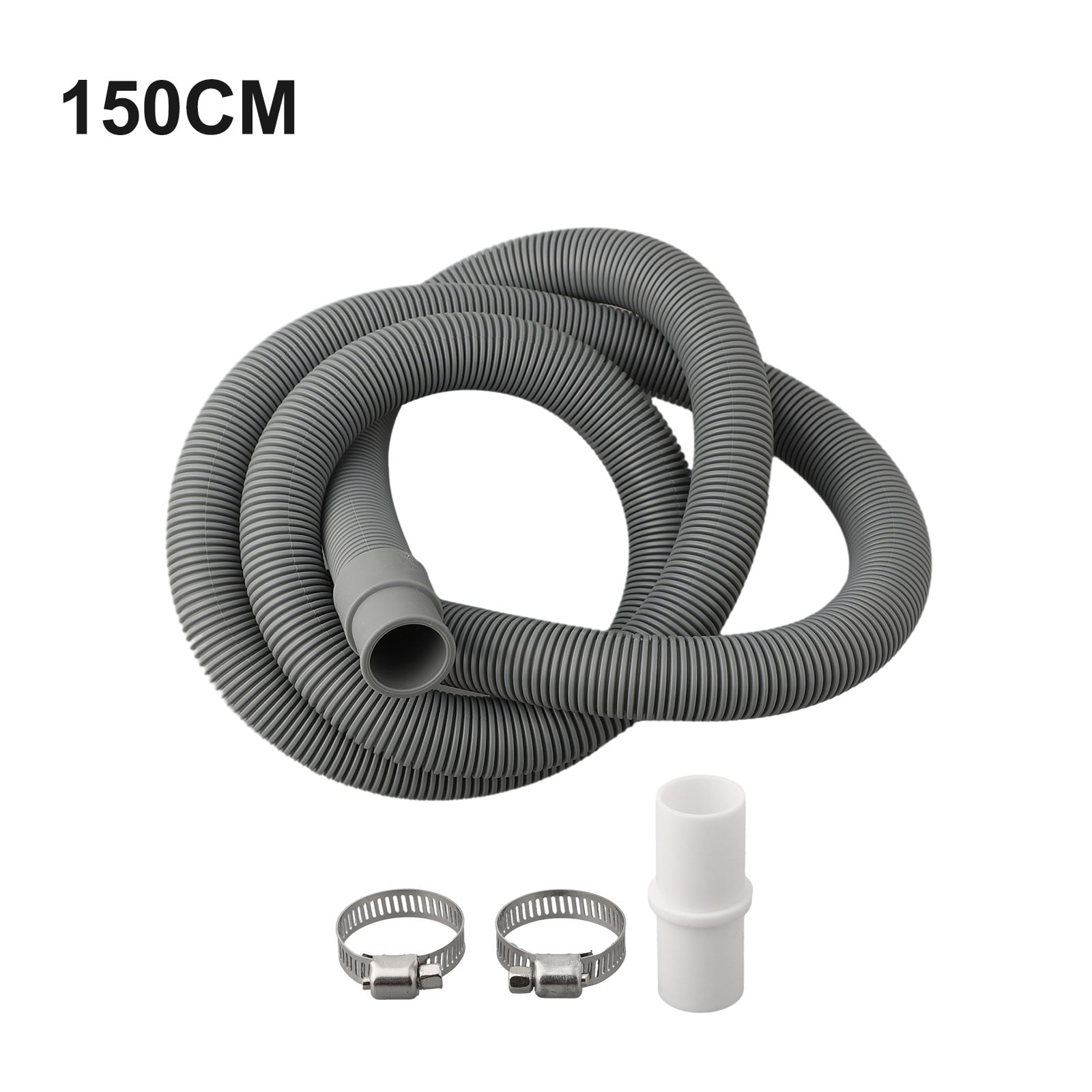 Universal Washing Machine Dishwasher Drain Hose Extension Kit 150cm ...