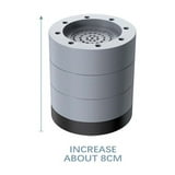 Universal Washing Machine Leveling Pads, 4-pack Adjustable Anti ...