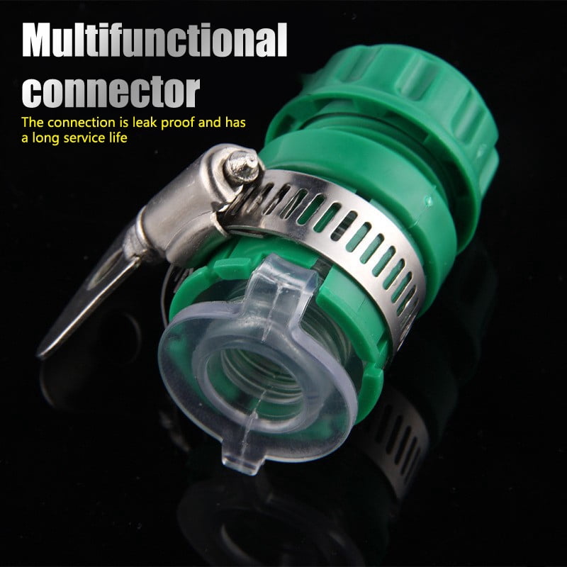 Universal Water Faucet Adapter Hose Connector Fitting Quick Connect ...