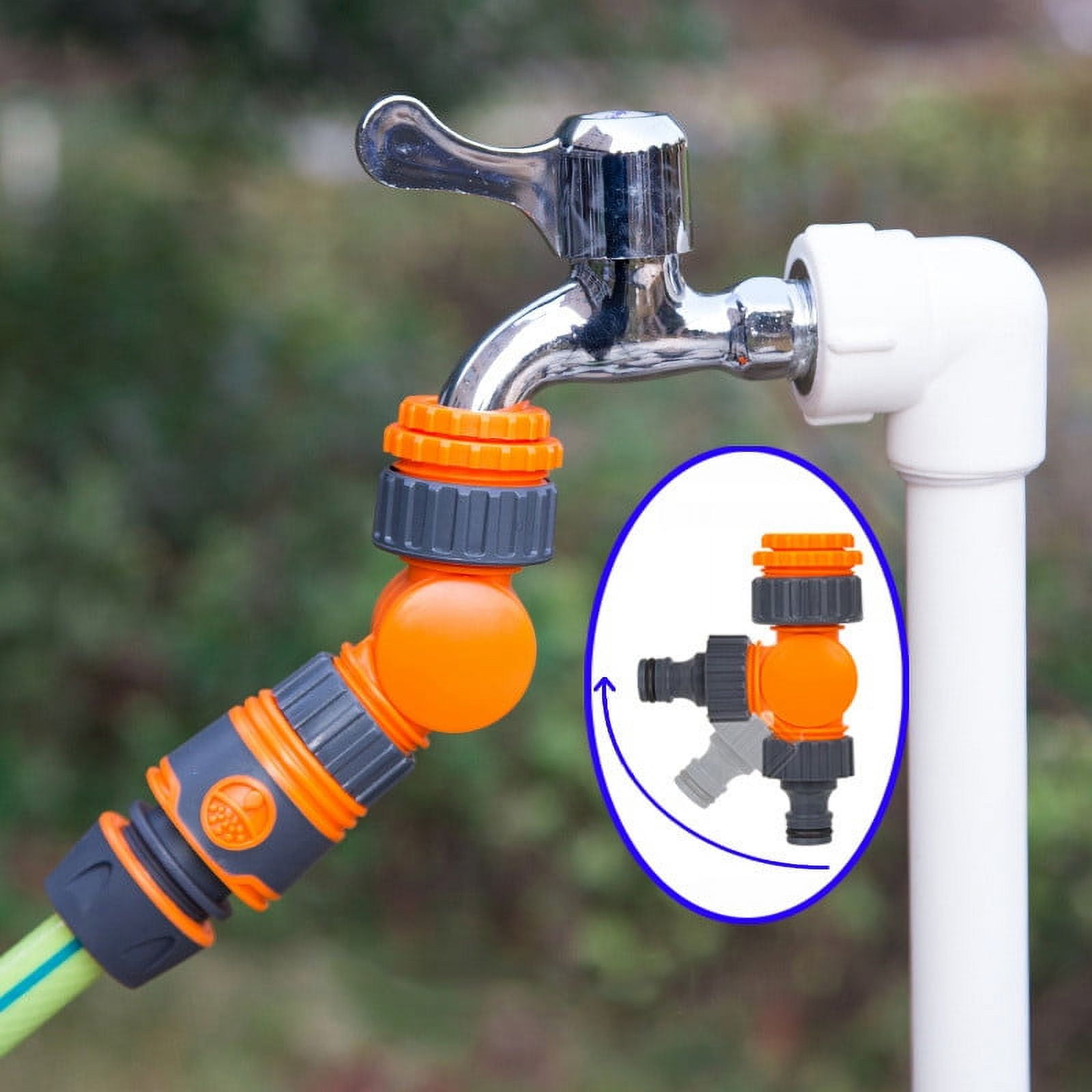 Universal Water Tap To Garden Hose Pipe Connector Kitchen Tap Adapter