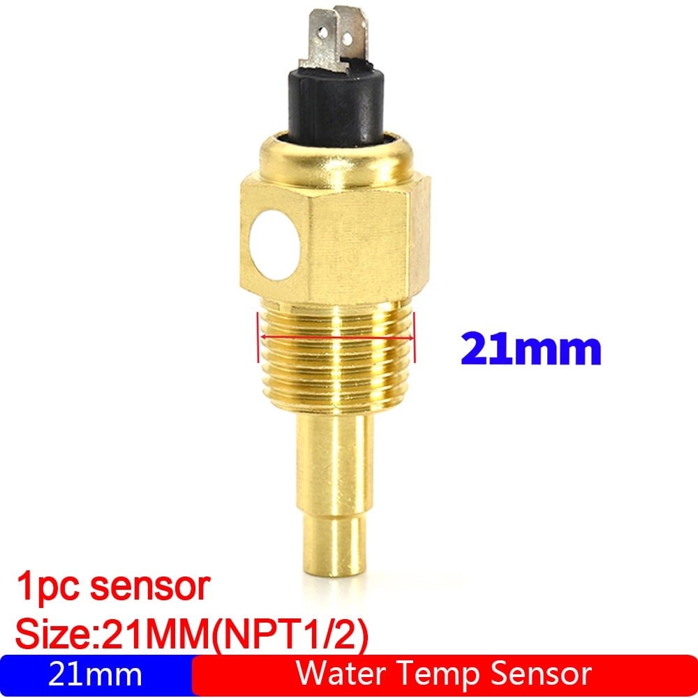 Universal Water Temperature Sensor 3 8npt 1 2npt Vdo Meter Vdo Water Temperature Sensor 14mm
