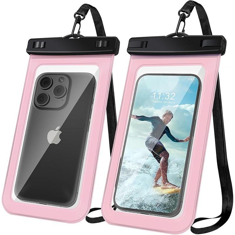 Universal Waterproof Case Pouch, Cellphone Dry Bag Compatible for ...