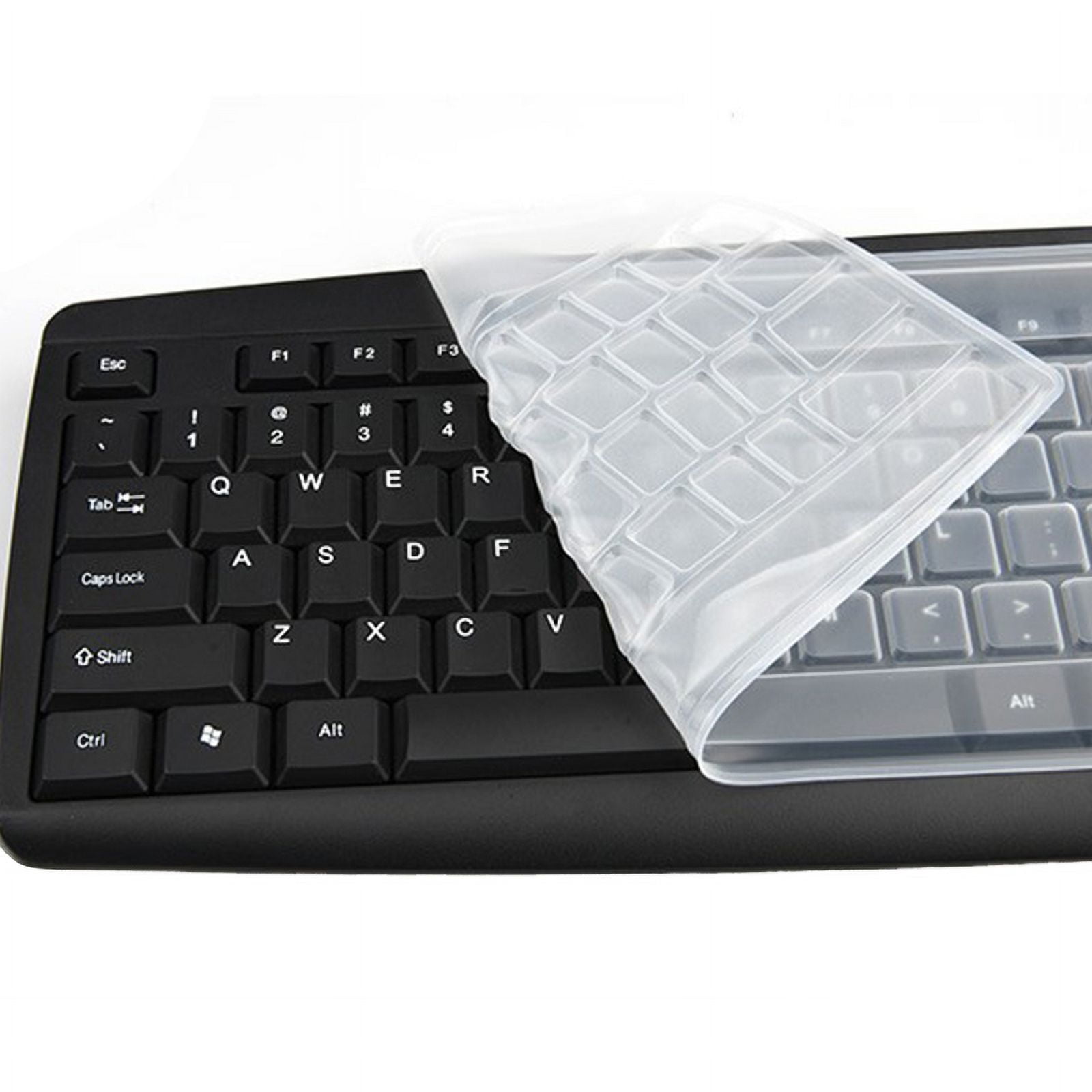 Universal Waterproof Dustproof Silicone Desktop Computer Keyboard Cover ...