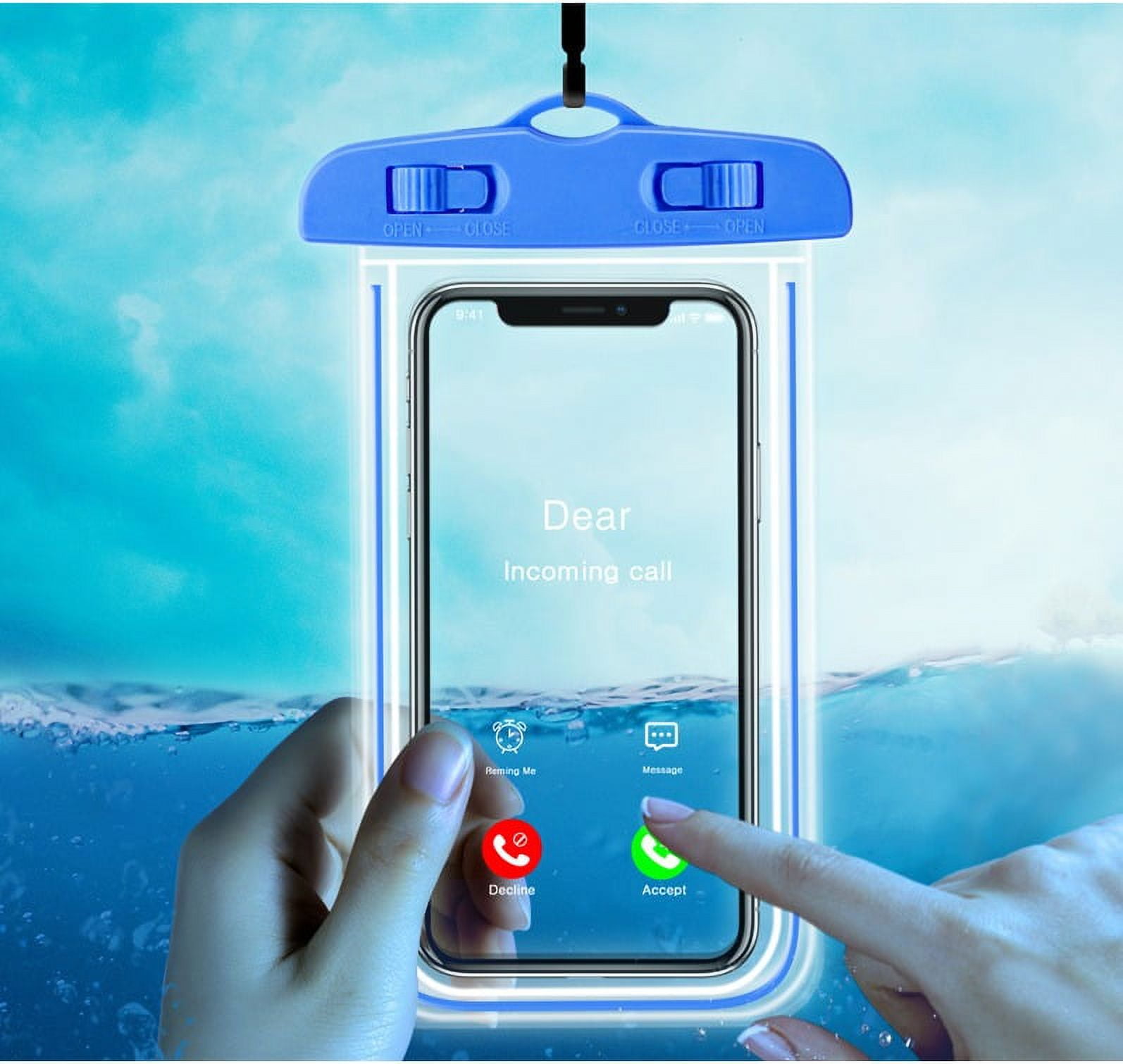 Universal Waterproof cellphone Case for Samsung, Android, iPhone, and ...