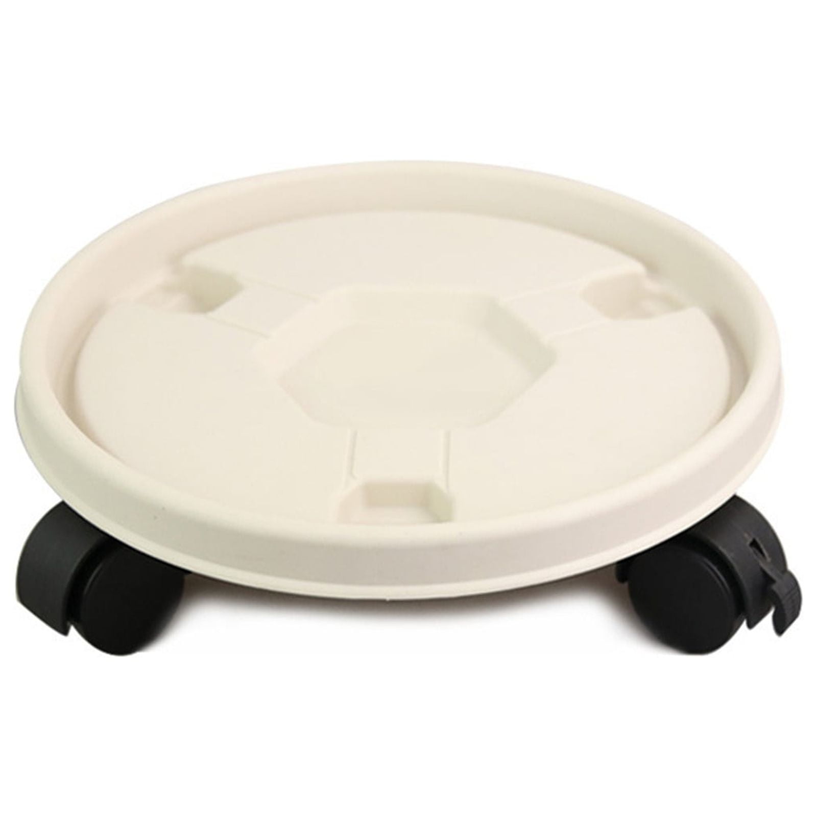 Universal Wheel Mobile Tray Flower Pot Base with Grid Leak Hole Rubber ...