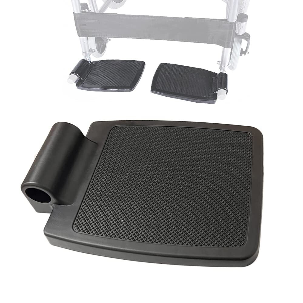 Universal Wheelchair Footplate - 7/8" Mounting Hole Footrest ...