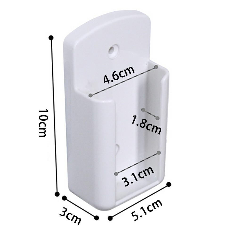 Universal White Air Conditioner Remote Control Holder Wall Mounted Box ...