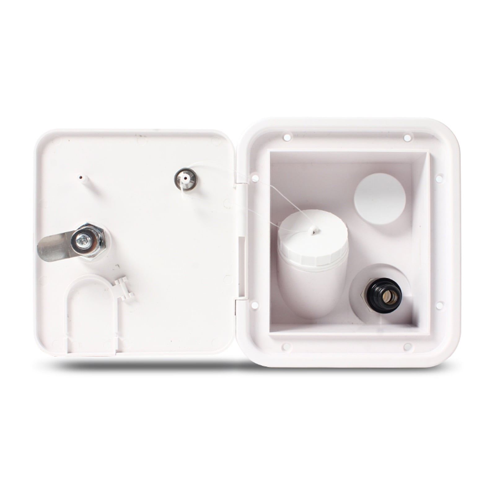 Universal White Gravity Water Hatch/Water intake Fill Dish Lock Keys RV ...