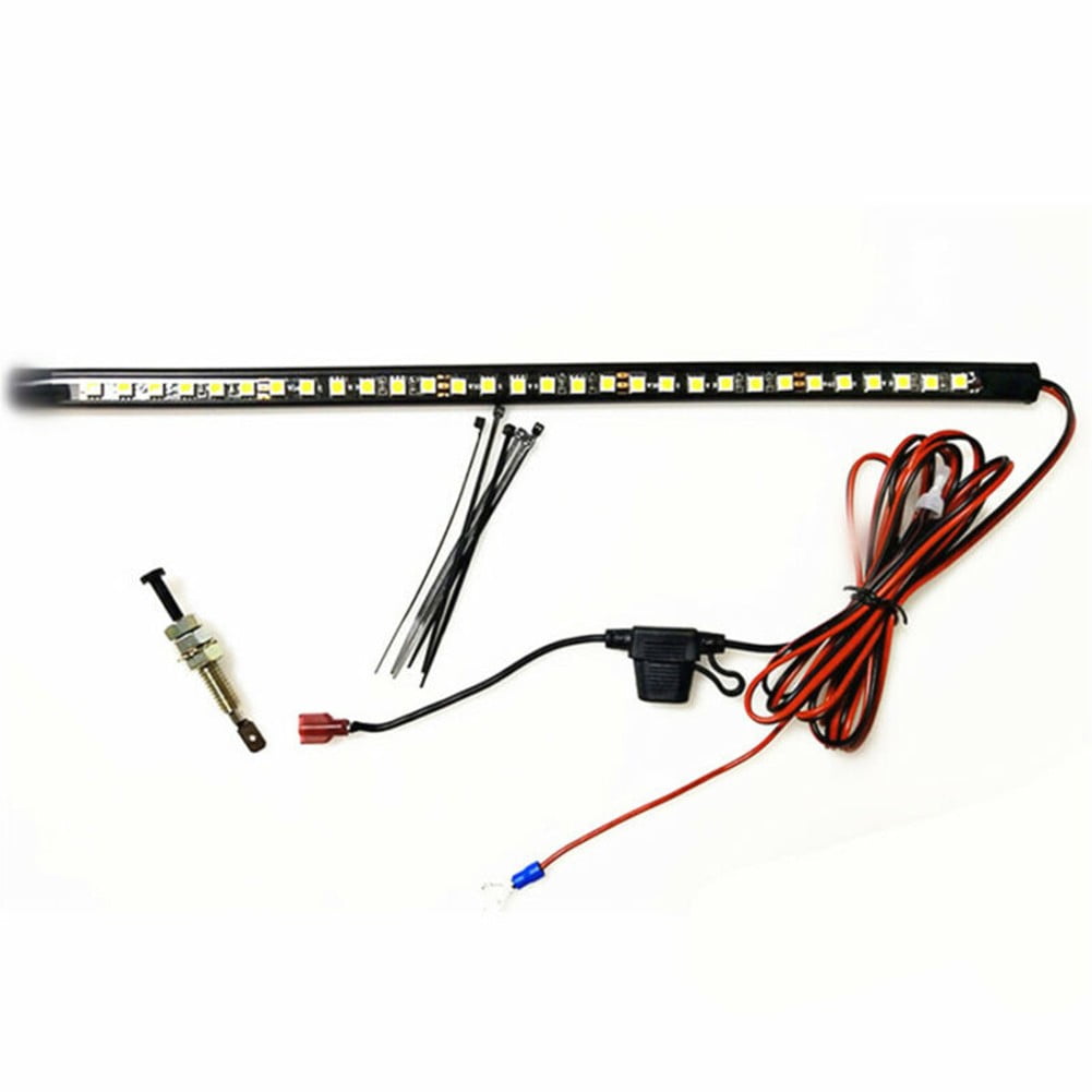 Universal White LED Light Kit for Car Hoods - Automatic OnOff Switch ...