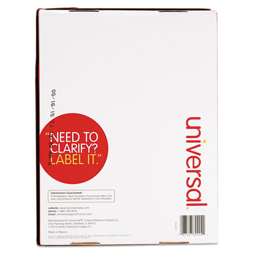 Universal White Labels, Inkjet/laser Printers, 2 X 4, White, 10/sheet ...