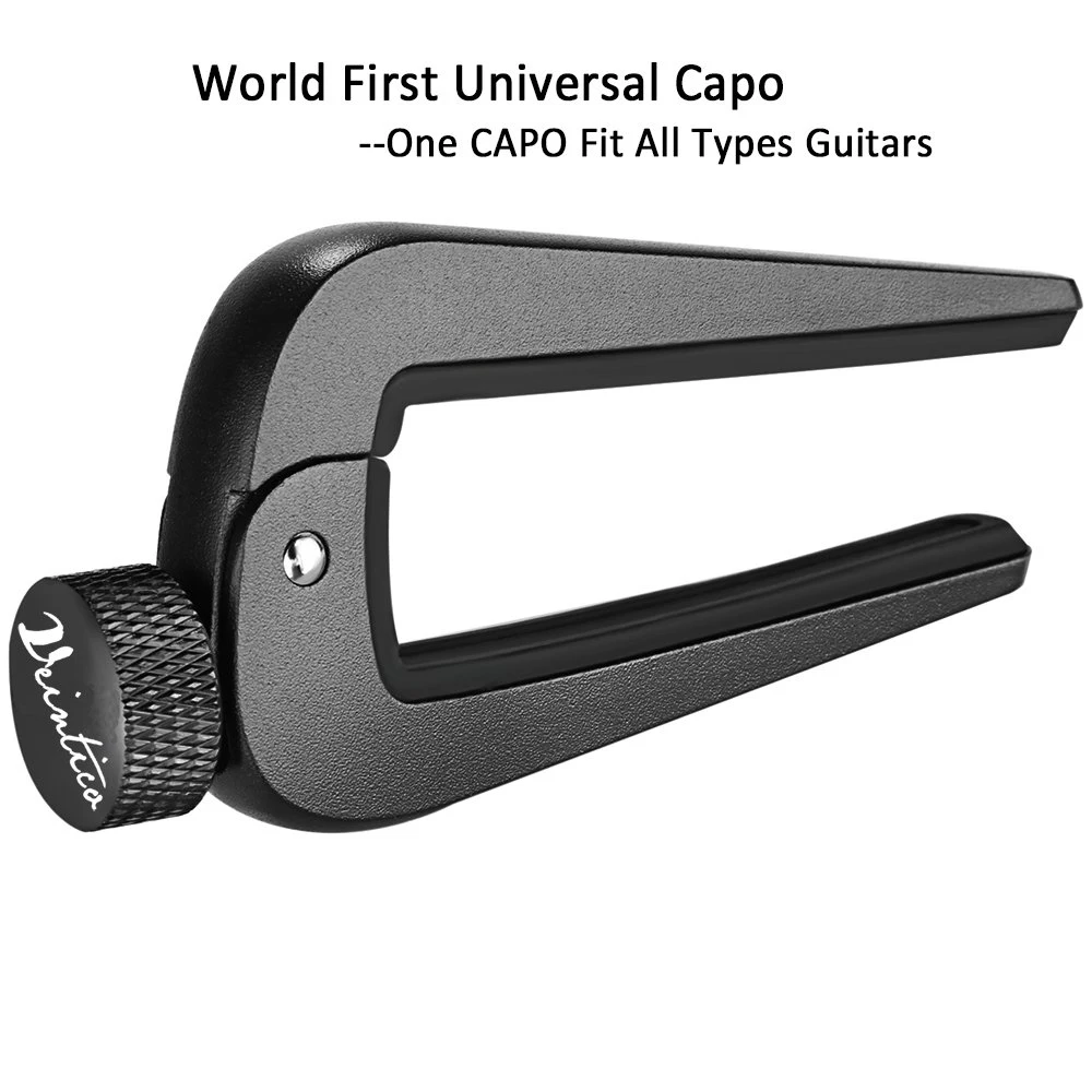 Universal Wide Adjustable Guitar Capo Fit for 6/12 String Acoustic ...