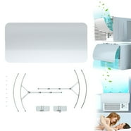 Window AC Side Panel with Frame Air Conditioner Accordion Filler ...