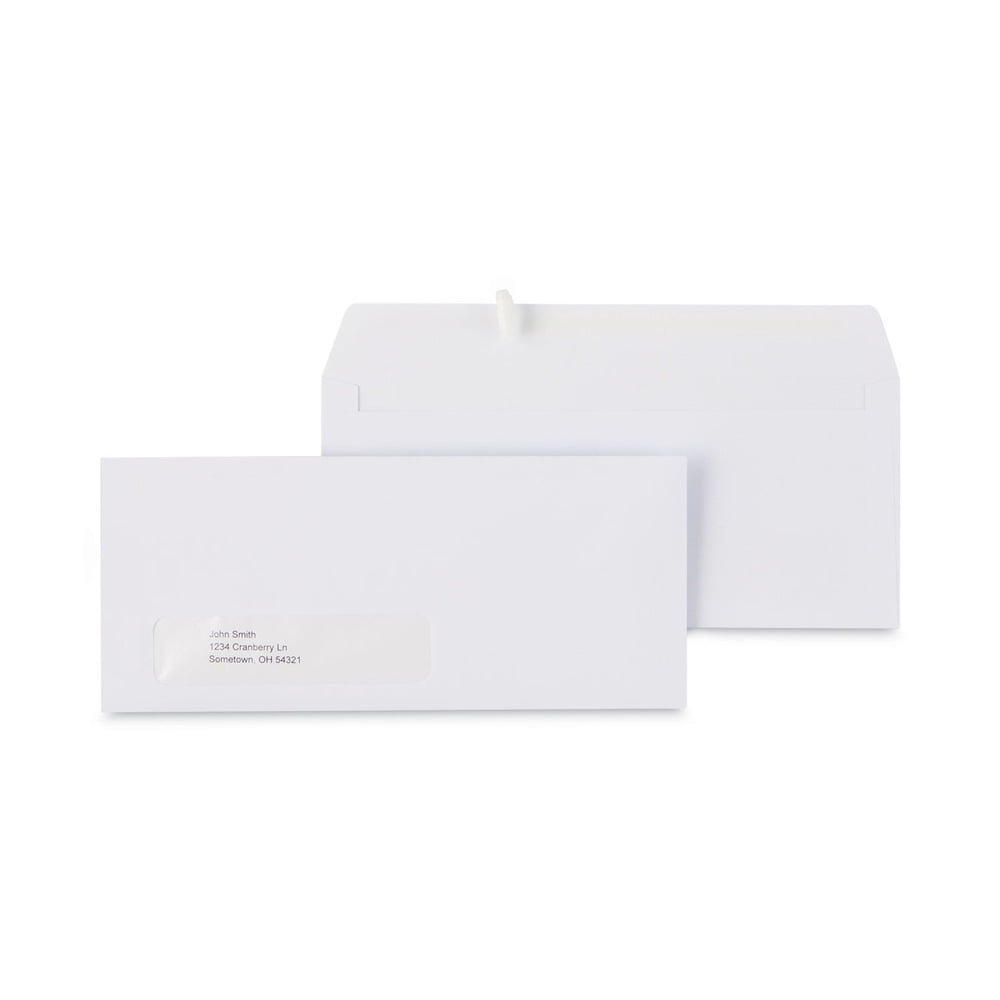 Universal #10 Business Envelope, 4 1/8 x 9 1/2, Secure Seal, 24-lb ...