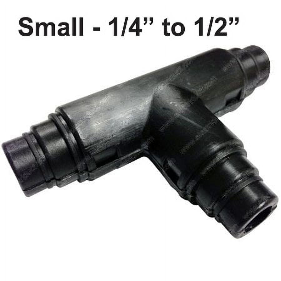 Universal Wire Loom Tee / T Connector (Small) - 10 pack - Walmart.com
