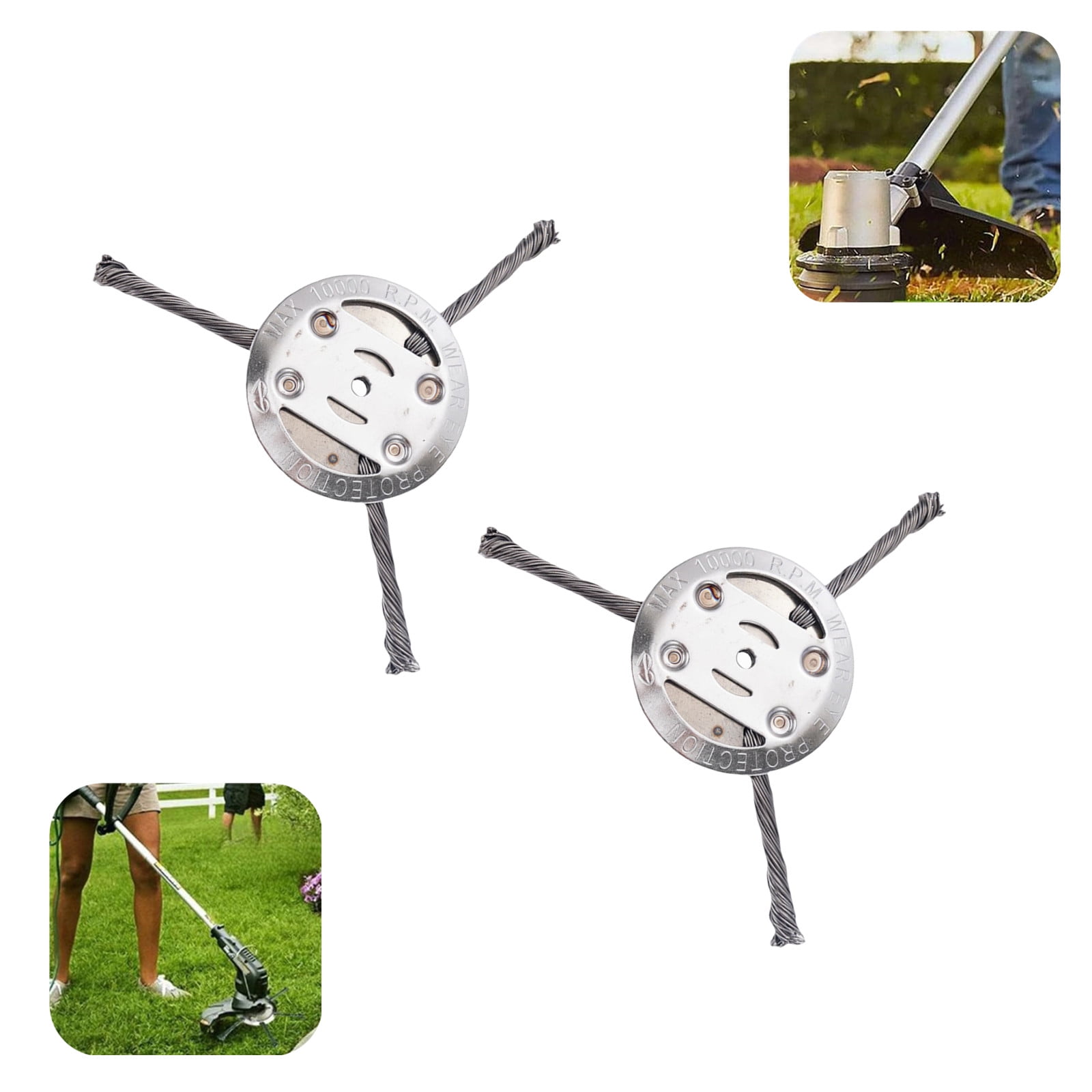 Universal Wire Weed Eater Head,Universal Steel Wire Trimmer Head for ...