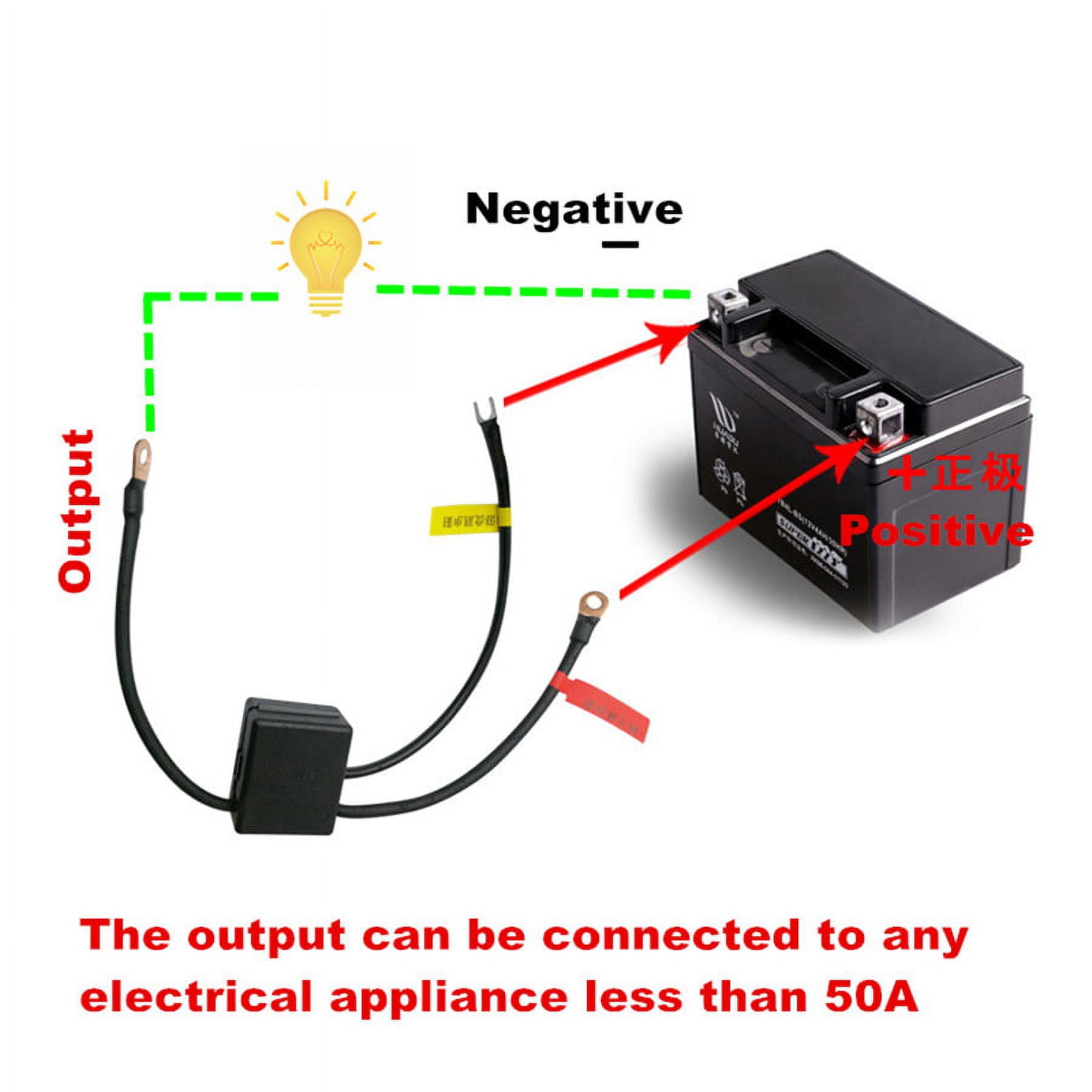 Universal Wireless 2pcs Remote Control 12v motorcycle Battery ...