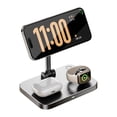 Universal Wireless Charger 3 in 1 Fast Charging Base，15W Fast Wireless ...