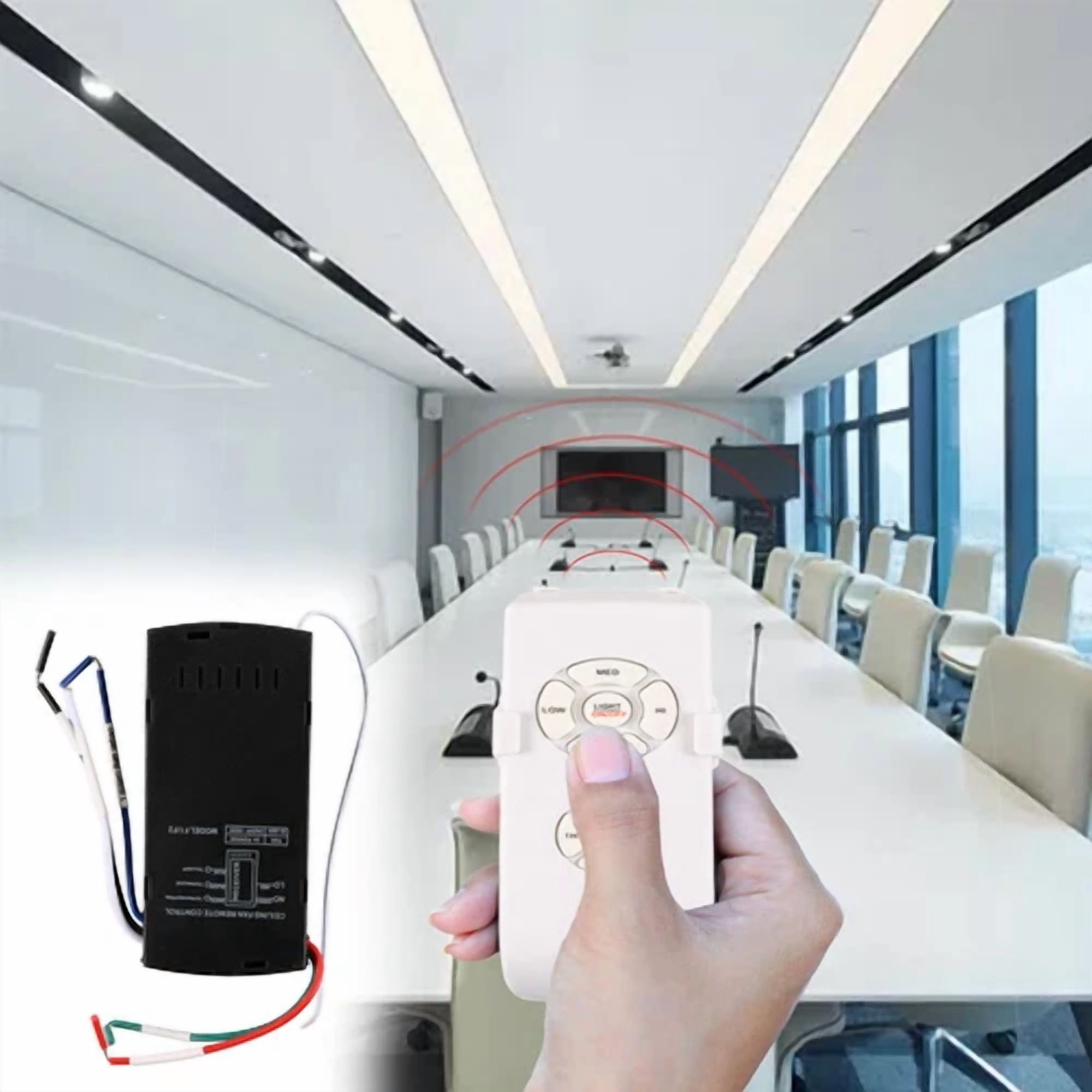 Universal Wireless Remote Control And Receiver Kits For Ceiling Fan ...