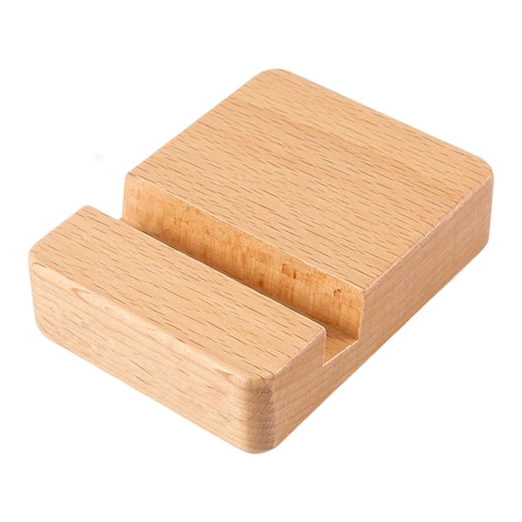 Universal Wooden Mobile Phone Holder Modern Handmade Smartphone Stand ...