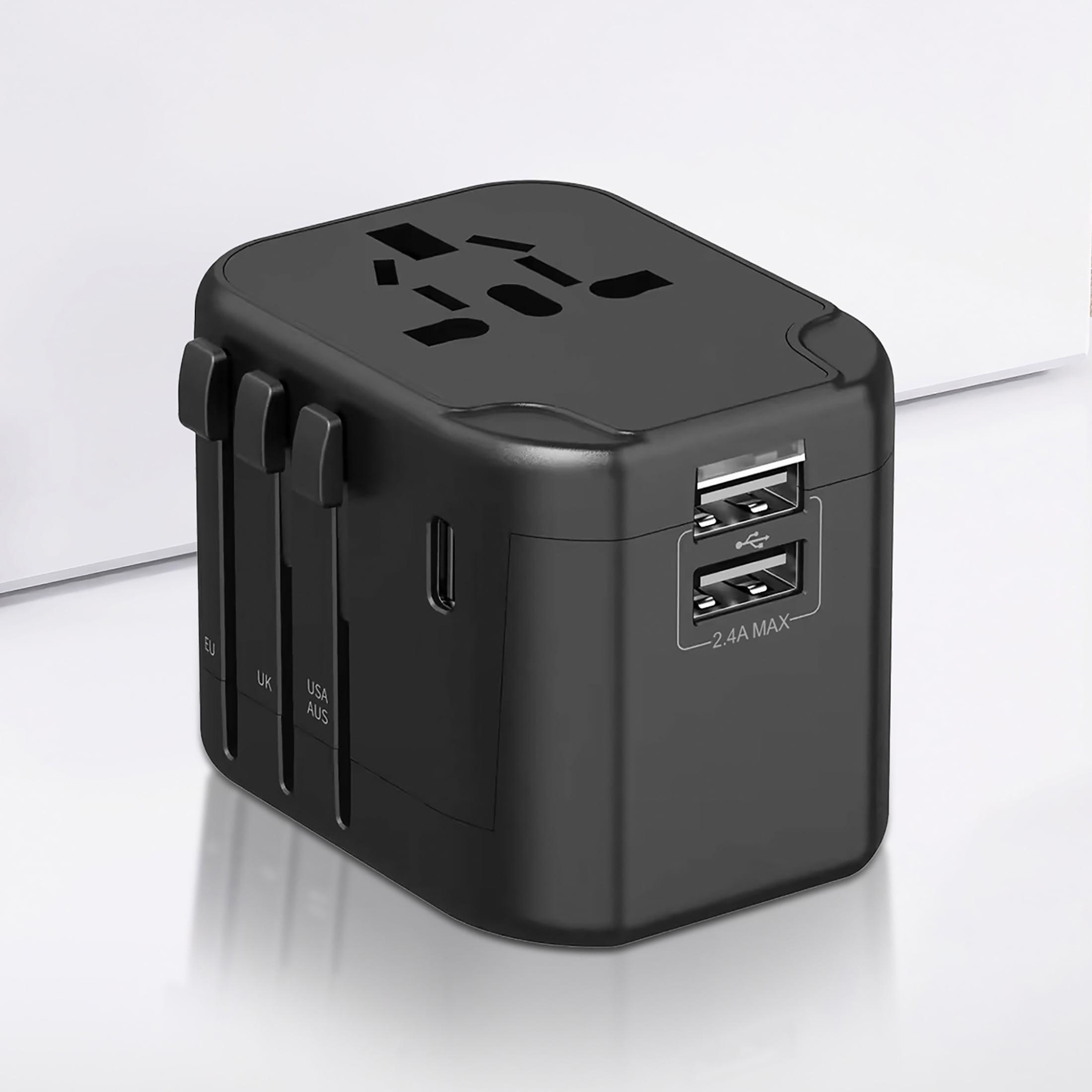 EXF Universal Worldwide Travel Adapter ,Power Adapter with 3A Smart ...
