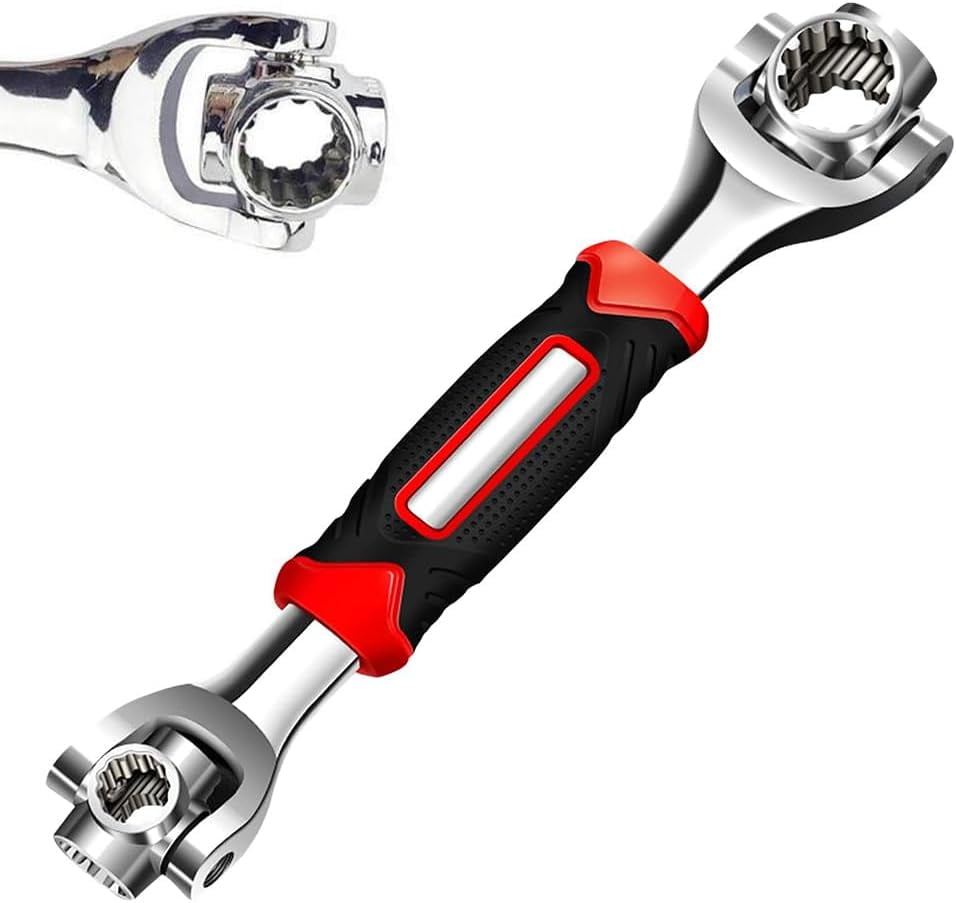 Universal Wrench 52 in 1 Socket Wrench Multifunction Wrenches Tool with ...
