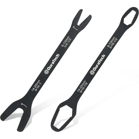 Universal Wrench Set, Multi-functional Wrench Set, SAE & Metric, 1/4”-1 ...