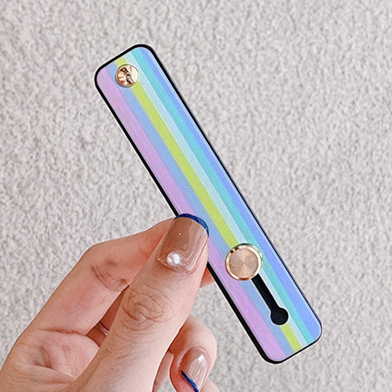 Universal Wrist Band Phone Holder For iPhone Finger Grip Mobile Phone ...