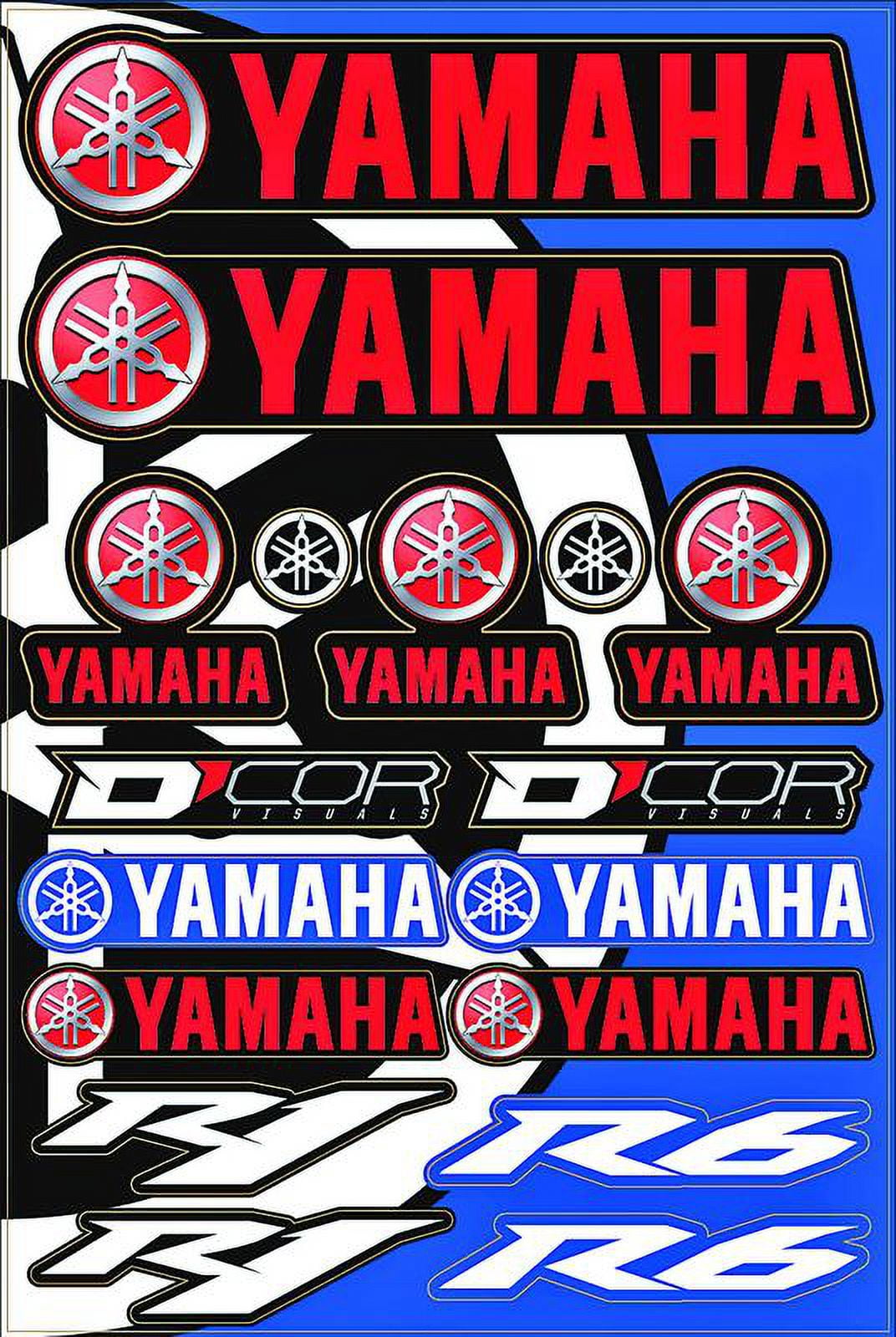 Universal Yamaha Street Decal Sheet - Walmart.com