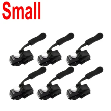 12-Piece Zipper Repair Kit – Universal Zipper Pull Replacements in 3 ...