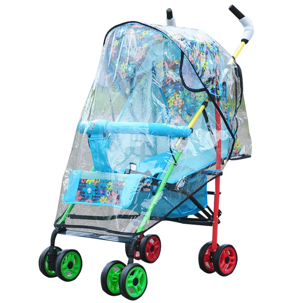 Universal Zipper Waterproof Baby Buggy Rain Snow Cover Wind Dust Shield ...