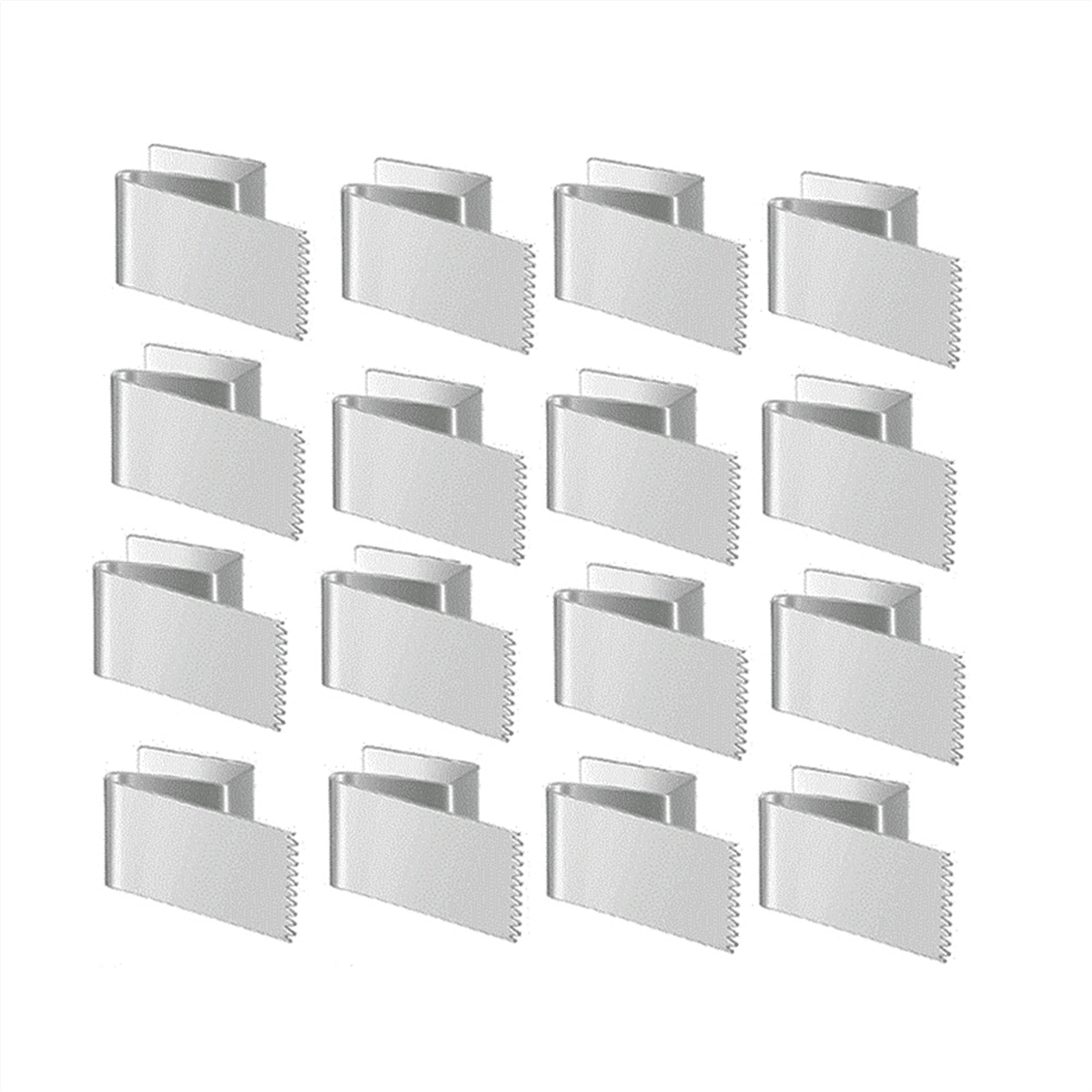 Universal and Reusable Glued Wooden Clips for with Door Handles Screws ...