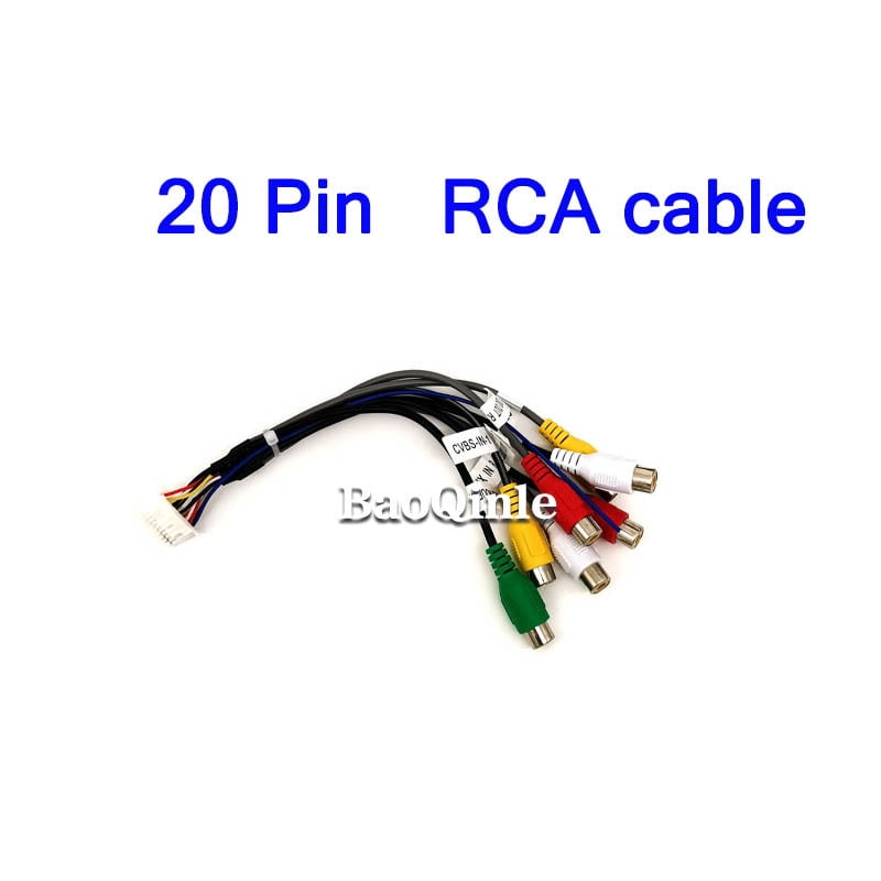 Universal android car radio long usb cable 4 pin and 6 pin cable 10 Pin ...