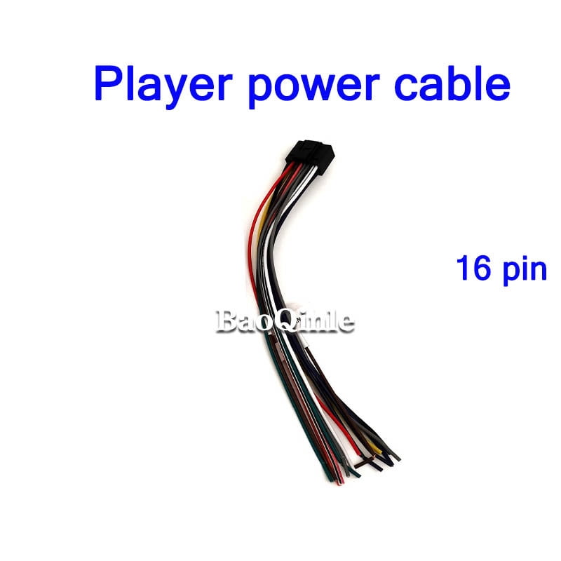 Universal android car radio long usb cable 4 pin and 6 pin cable 10 Pin ...