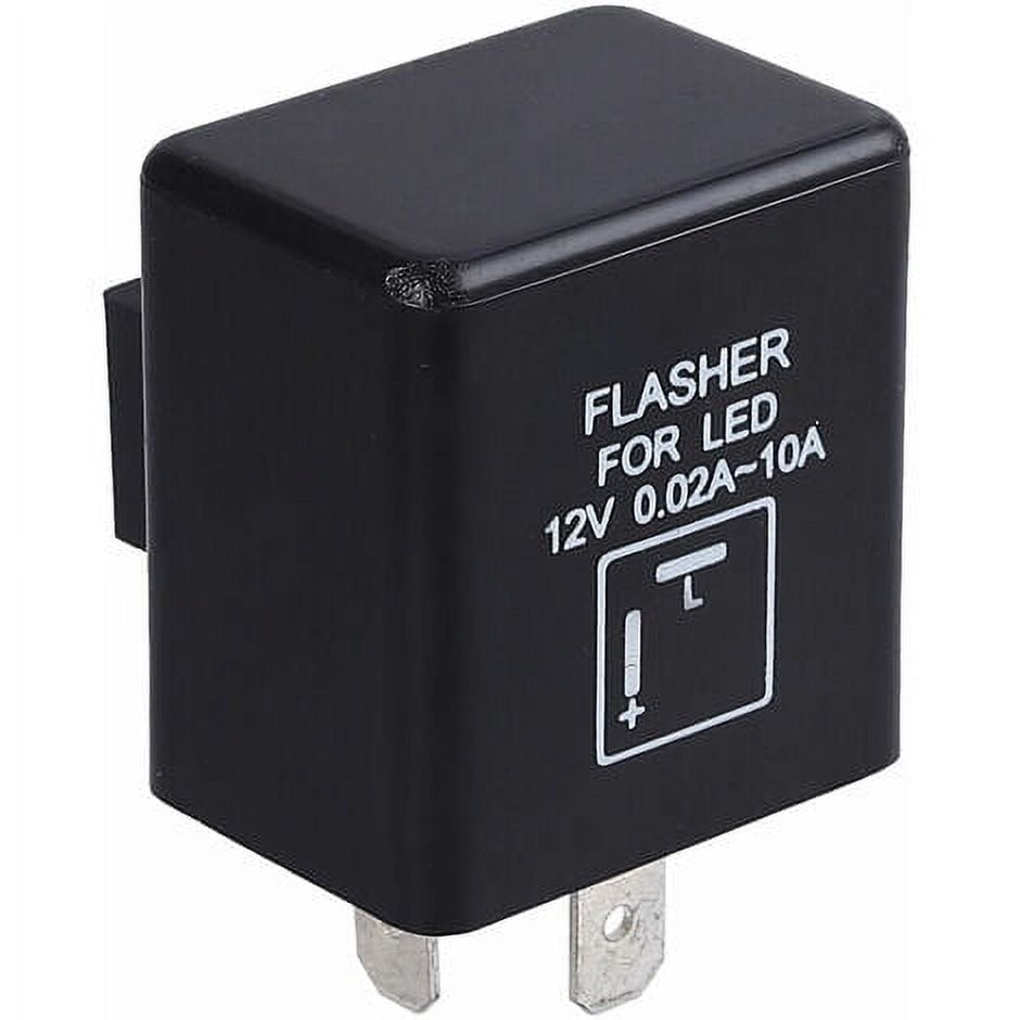 Universal central flasher relay 12V LED 2 pins for car motorcycle ...