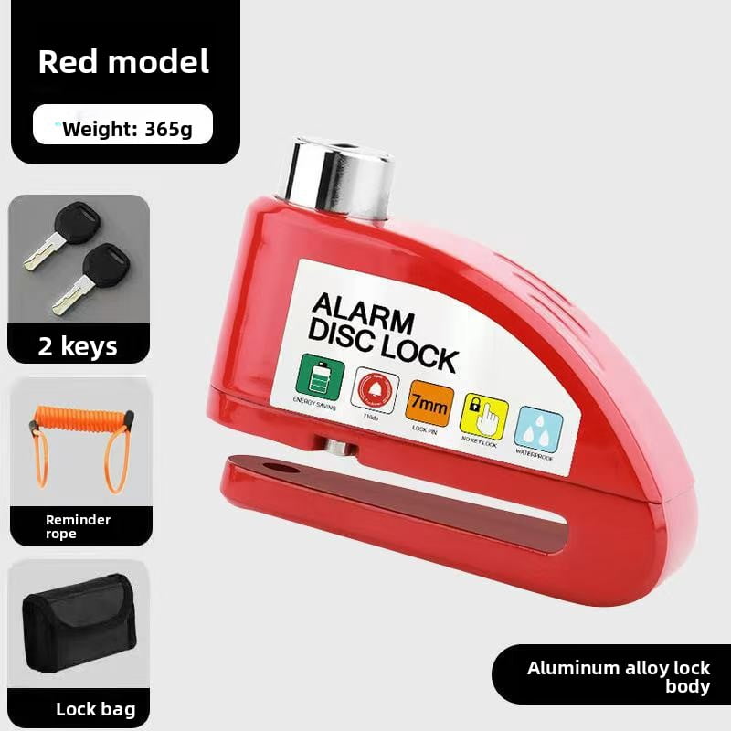 Universal electric vehicle disc brake lock, motorcycle lock, anti-theft ...