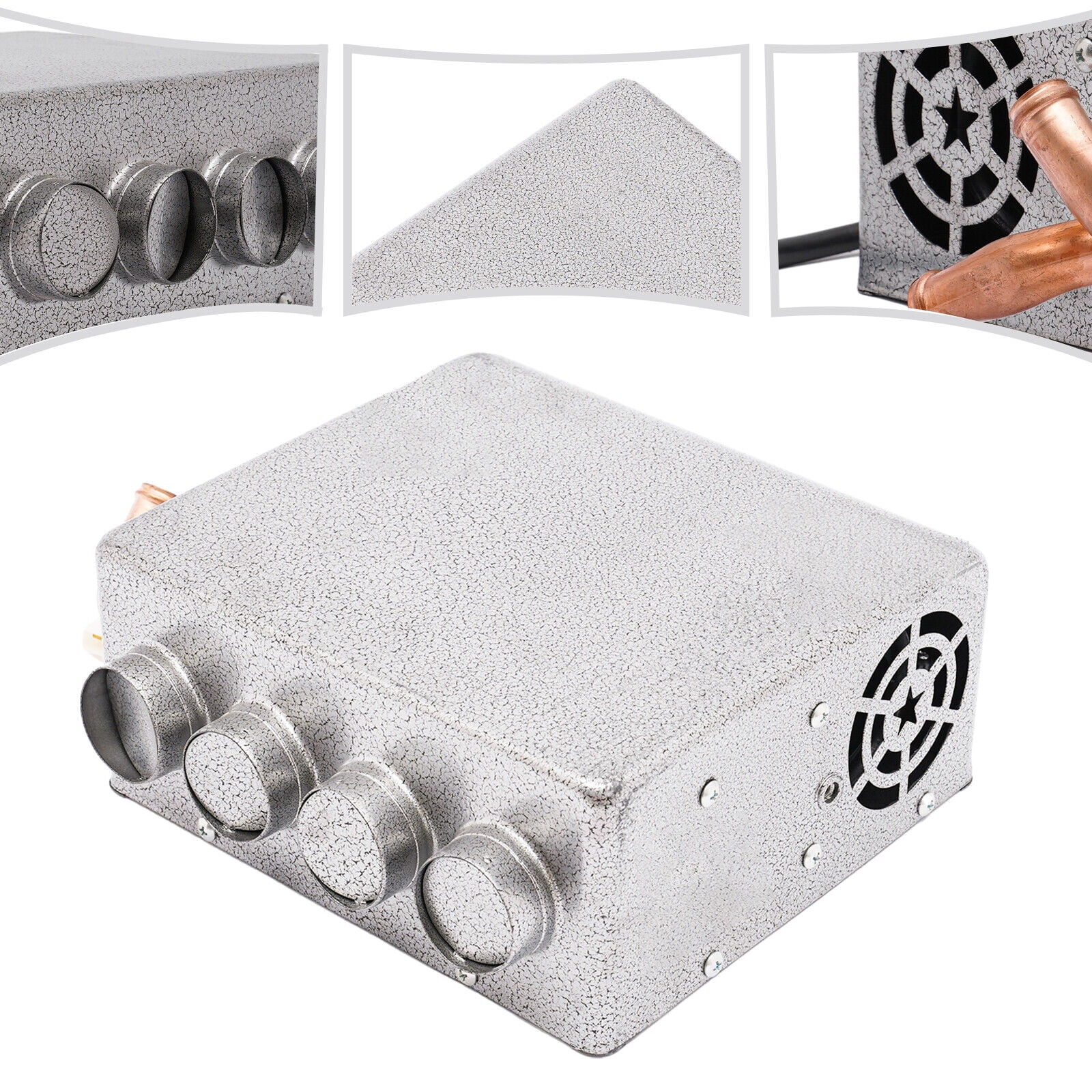 Universal for Car or Truck - 4 port Under dash Heater 12V Heat W/ Speed ...