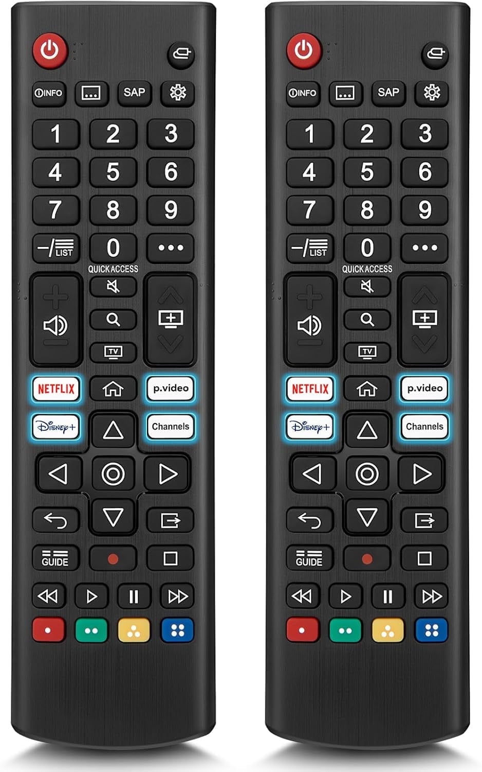 Universal for LG Smart TV Remote Control Replacement (Pack of 2 ...